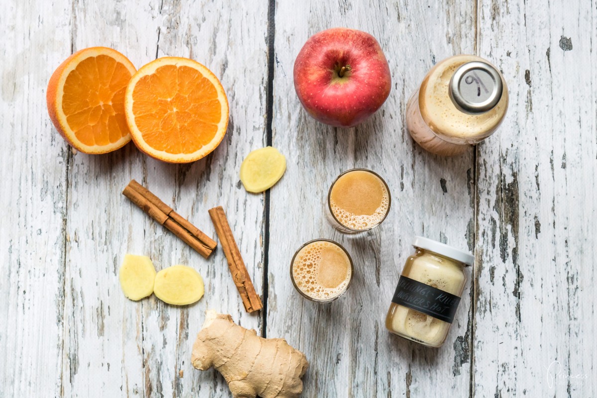 Ingwer Shot selbst machen - Rezept und Wirkung | Foodblog princess.ch