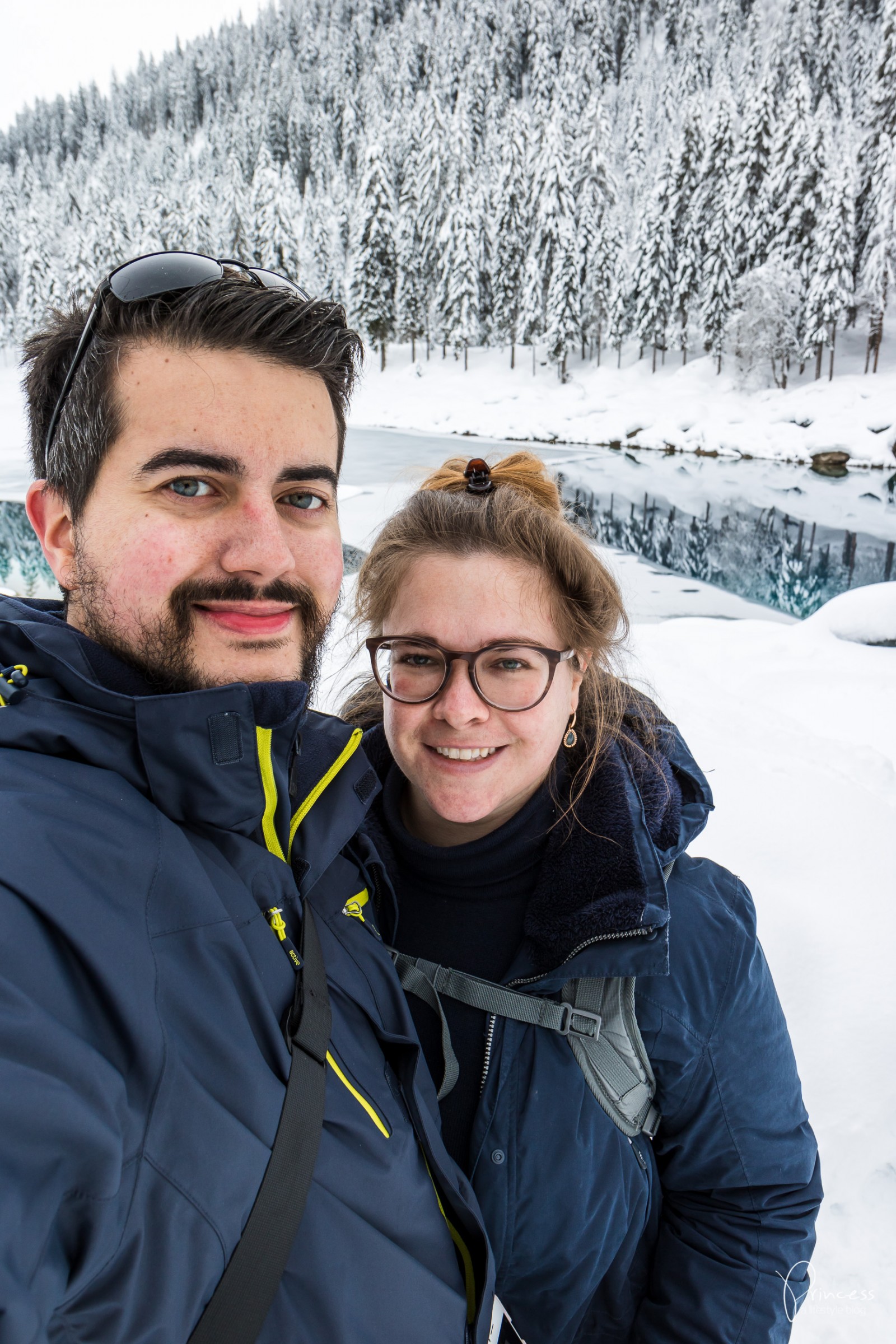 Caumasee im Winter - Ausflugsziele Schweiz | Reiseblog princess.ch