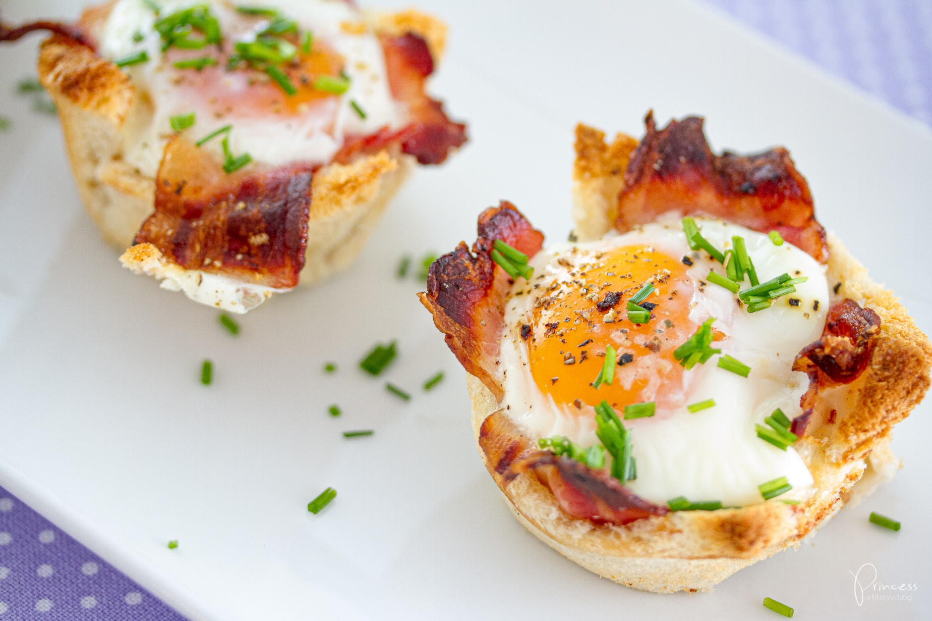 Frühstückmuffins mit Speck & Ei | Foodblog princess.ch