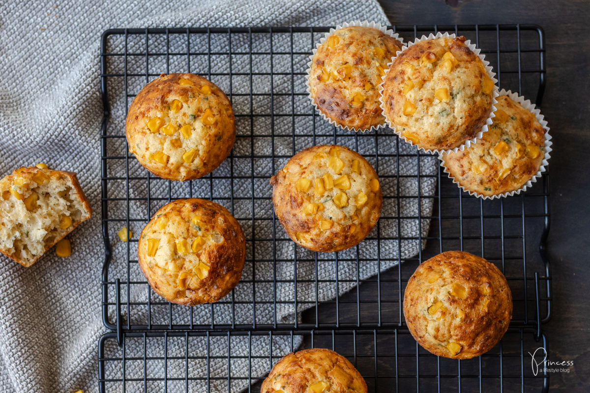 Mais Muffins - Foodblog Princess.ch